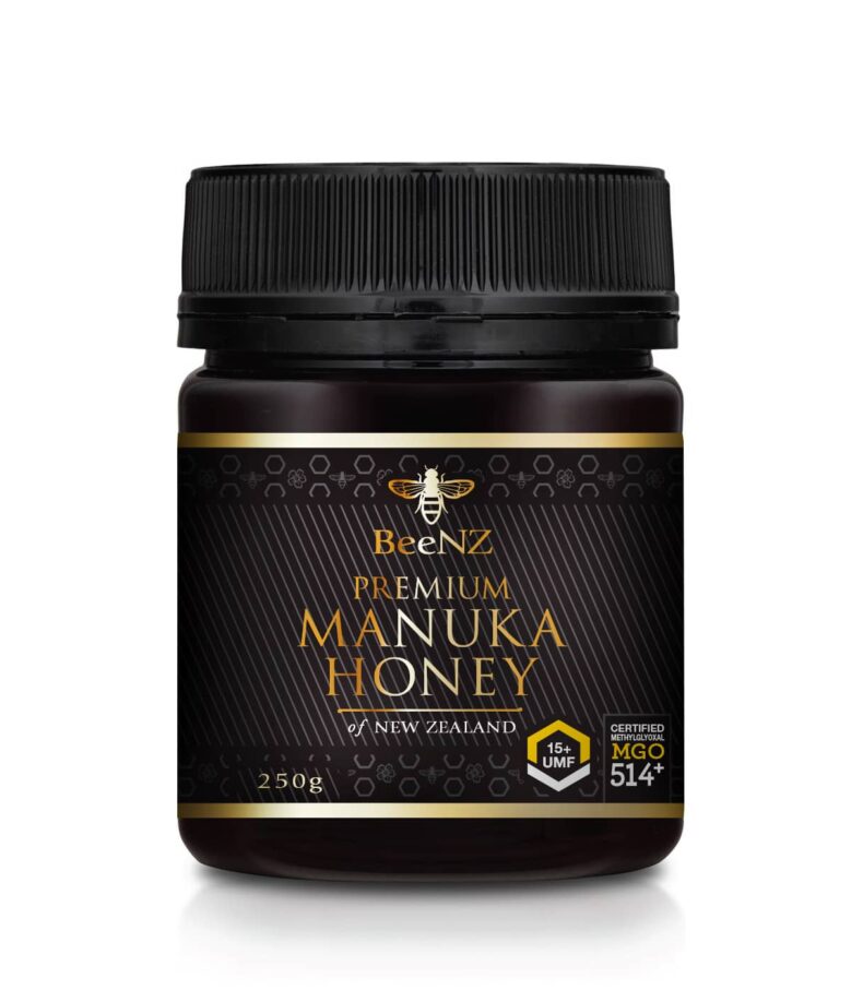 UMF® 15+ (MGO 514+) Manuka (šluotinio sėklučio arba arbatmedžio) medus ...